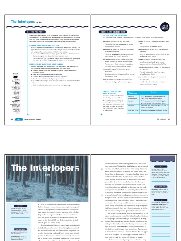 Interlopers Ir | PDF | Saki | Narration