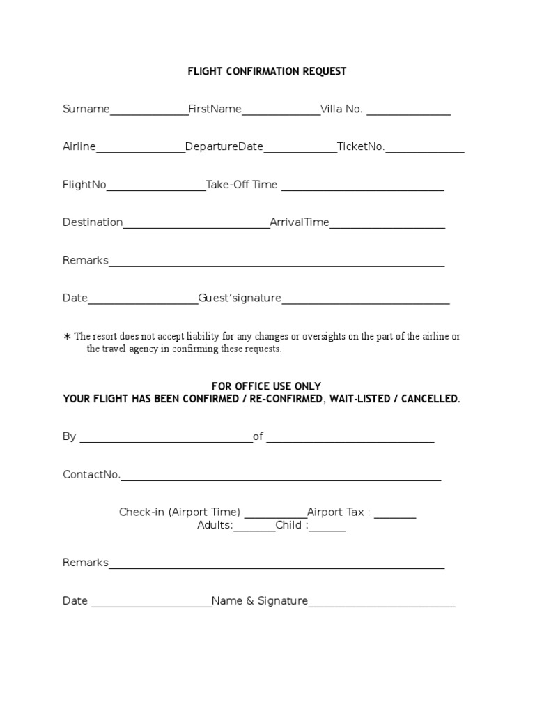 Flight Confirmation | PDF | Business