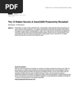 Lesson 1 - Autocad User Interface | PDF | Auto Cad | Computer Aided Design