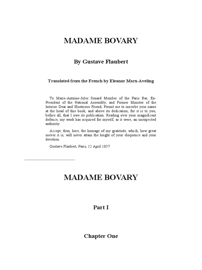 Madame Bovary | PDF