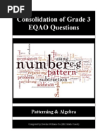 Eqao Sample Test | PDF | Sleep | Shape