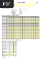ESP Calculation (External Static Pressure Calculation) | PDF | Duct ...