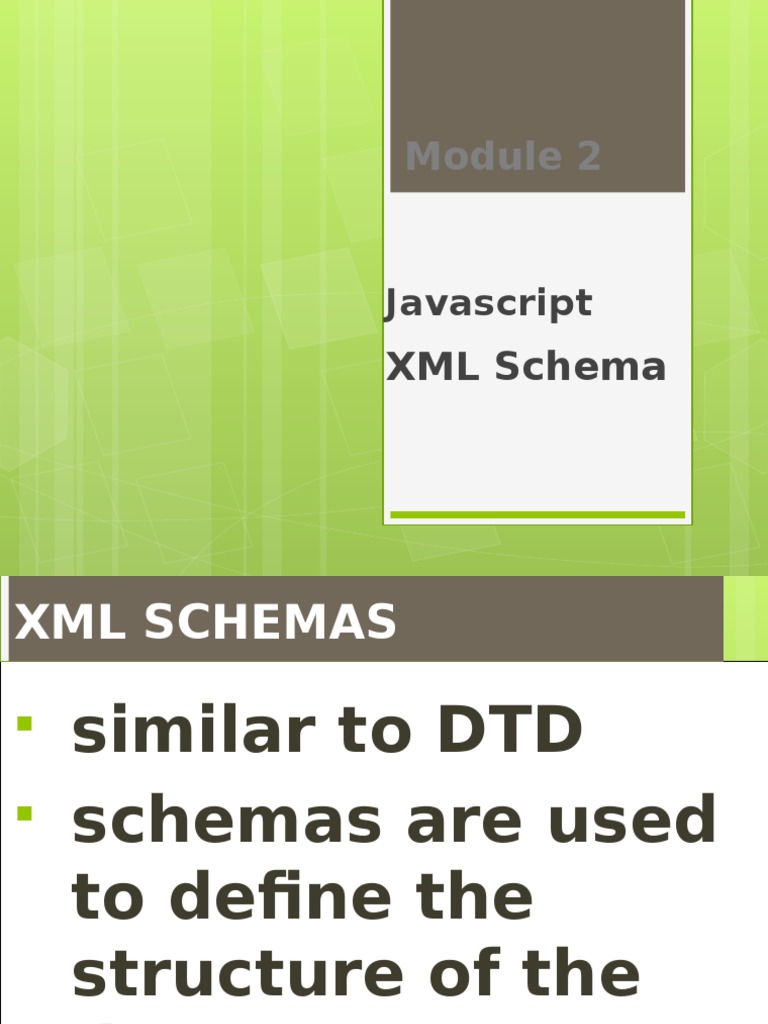 XML Schema | PDF | Xml Schema | Xml