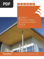 Ecoply Specification Installation Guide Current | PDF | Plywood | Civil ...