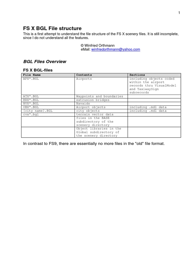 FSX File Structure PDF | PDF | String (Computer Science) | File Format