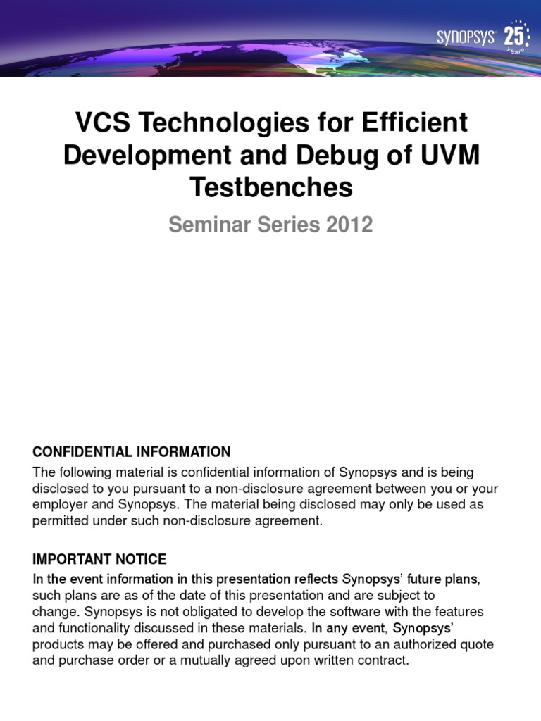 3 Discovery Seminar 2012 UVM Debug PDF | PDF | Scope (Computer Science ...