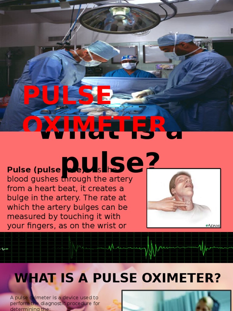 Final Project On Pulse Oximeter | PDF | Pulse | Physiology
