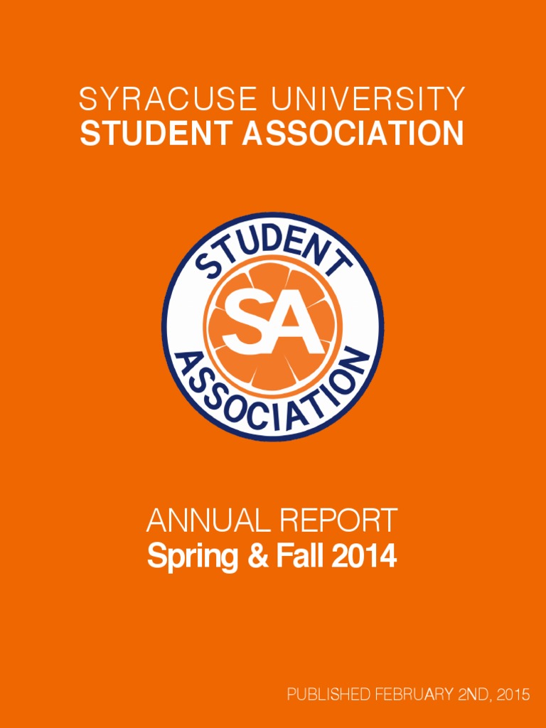 Student Association Annual Report | PDF | Students' Union ...