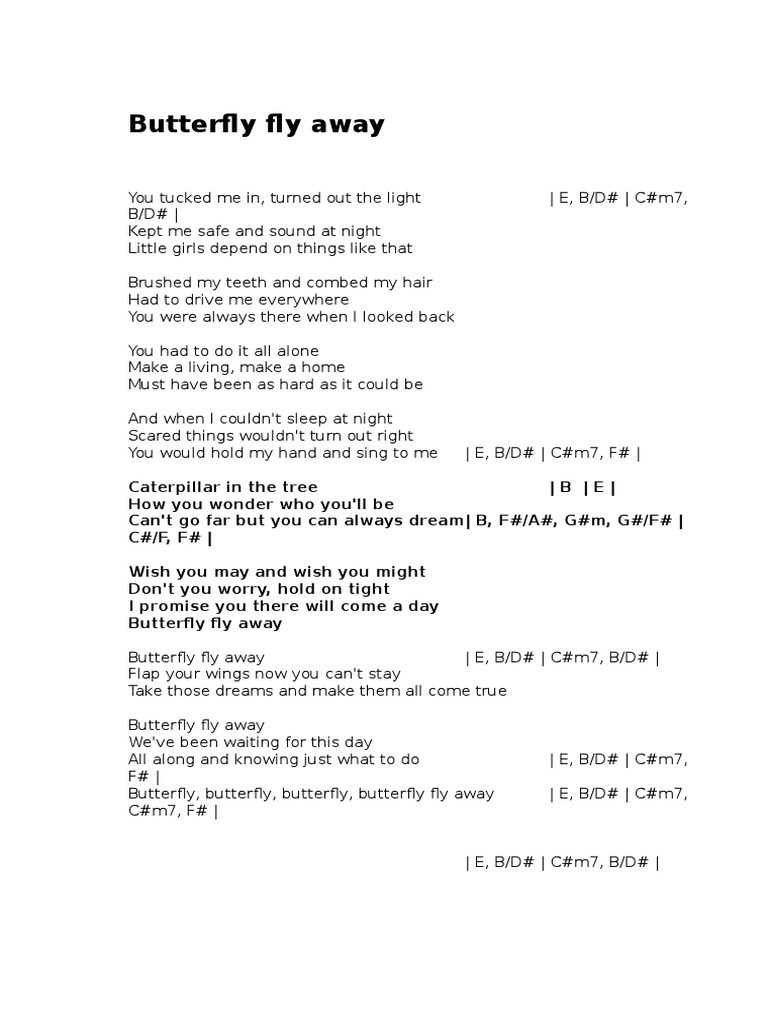 Butterfly Fly Away | PDF | Language Arts & Discipline | Art