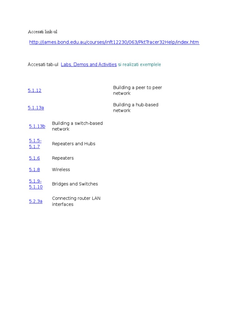 CCNA Lab Activities and Examples | PDF | Computers