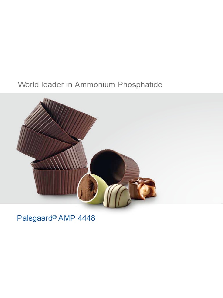 Wold Leader in Ammonium Phosphatide - Palsgaardu00AE AMP 4448 - For ...