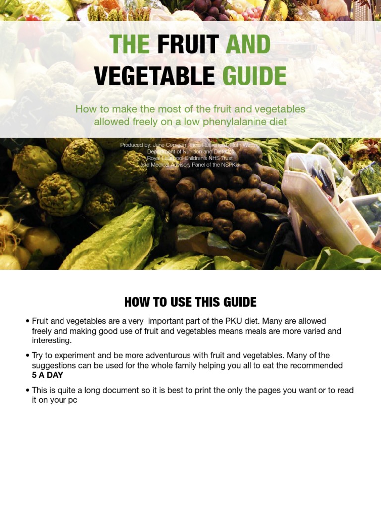 NSPKU Fruit and Veg Guide | PDF | Pickled Cucumber | Fruit Preserves