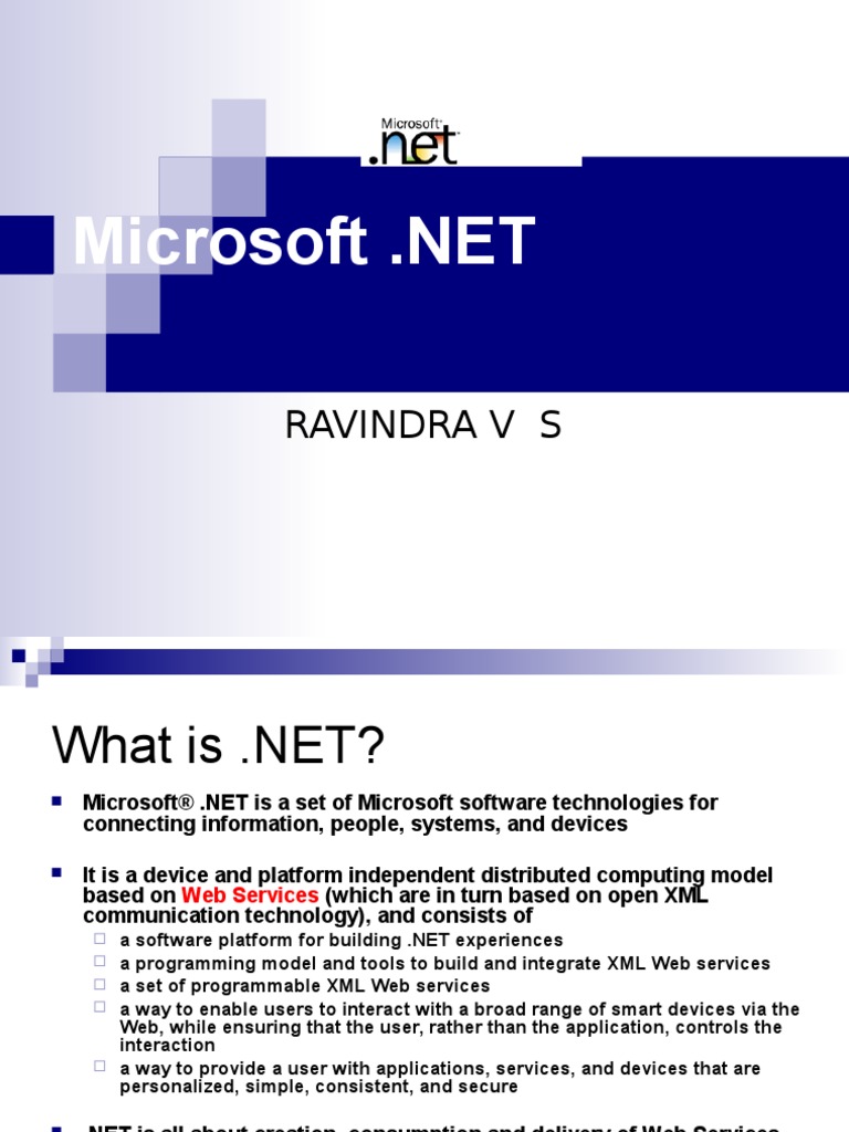 Dot Net | PDF | Web Service | C Sharp (Programming Language)