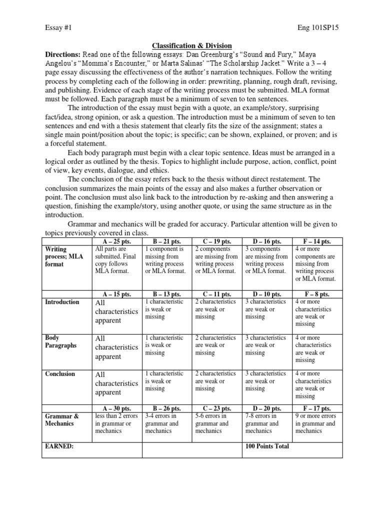 Essay Writing Guide: Narration Techniques | PDF | Essays | Cognitive ...