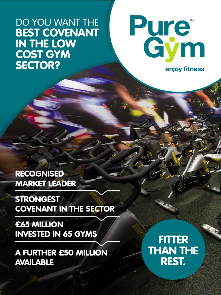 0005 PURE GYM A4 New Property Flyer V21 | PDF