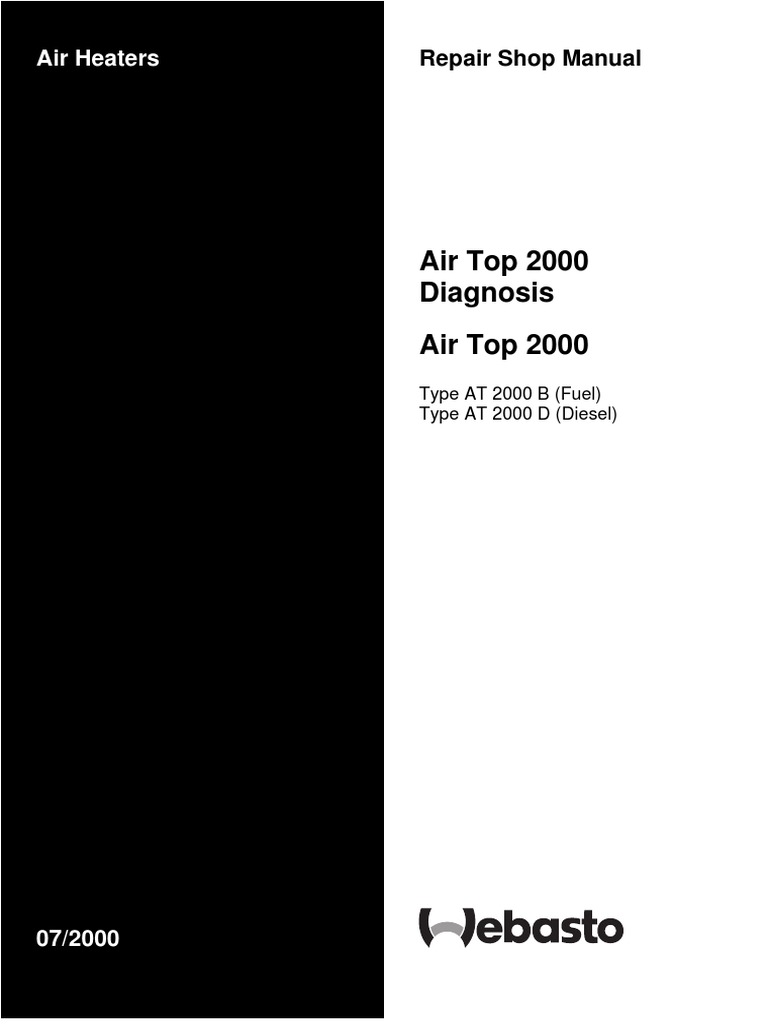 AT2000S Repair Manual | PDF | Combustion | Diesel Engine