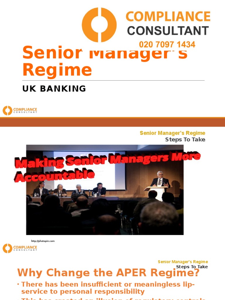 FCA Compliance for UK Banking Regime | PDF | Government Information ...