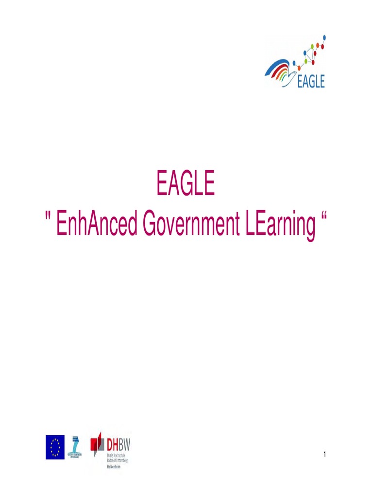 EAGLE: Enhancing Local Government Learning | PDF | Technology & Engineering