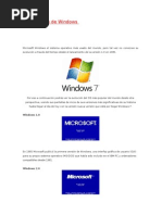 La Evolución de Windows 2015 | PDF | Microsoft Windows | Windows XP