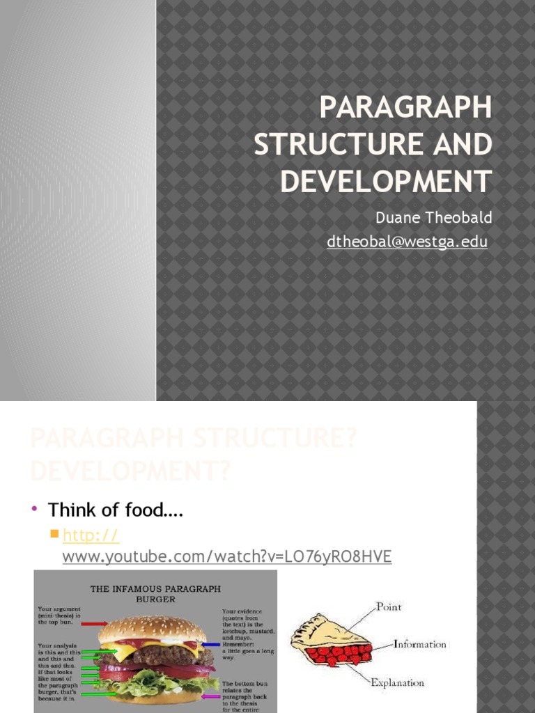 Paragraph Structure and Development PPT | PDF | Paragraph | Nutrition
