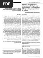 Stem End Rind Breakdown of Citrus Fruit | PDF | Orange (Fruit) | Citrus