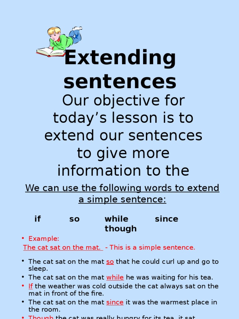 Extending Sentences PP | PDF | Language Arts & Discipline