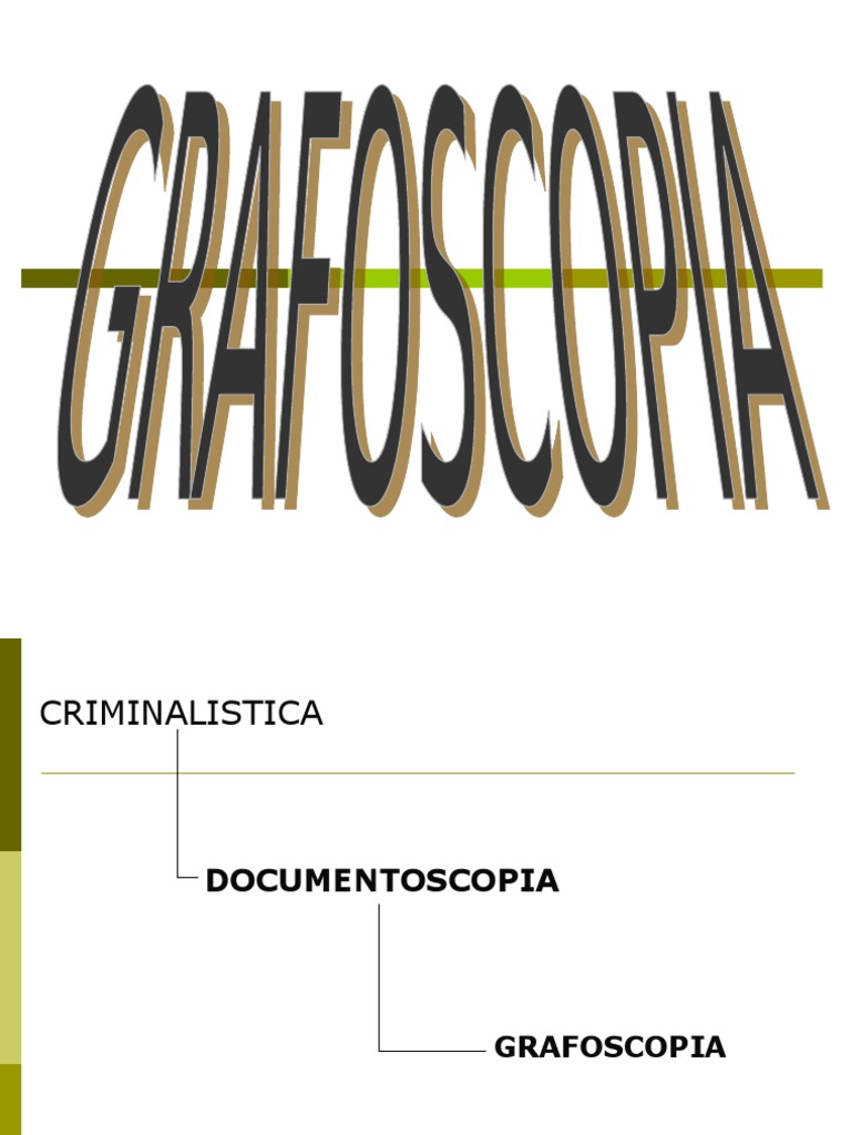 Introducción A La Grafoscopía Pdf