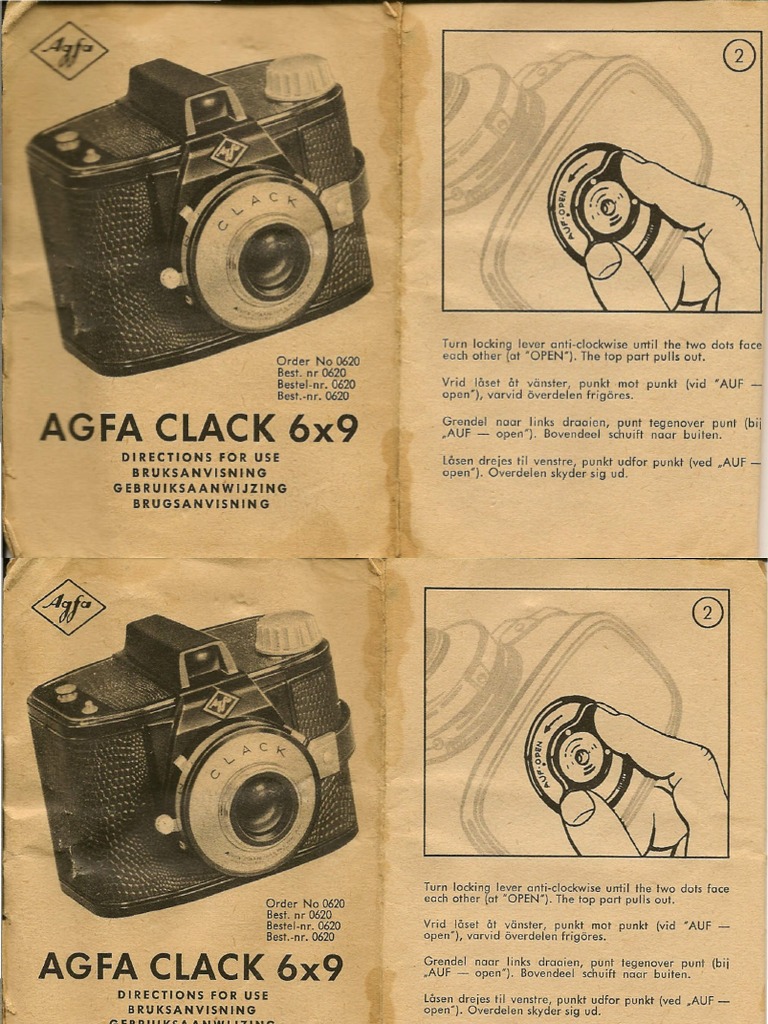 Agfa Clack Manual | PDF