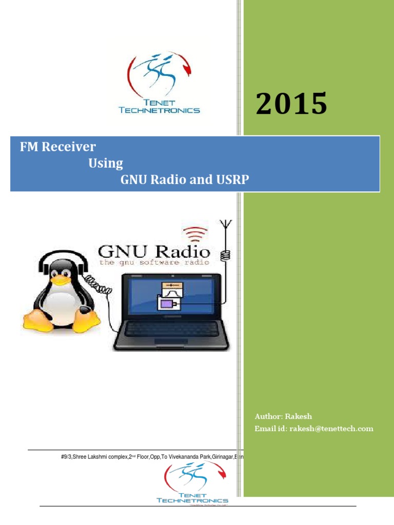 FM Receiver in GNU Radio | PDF | Software Defined Radio | Analog To ...