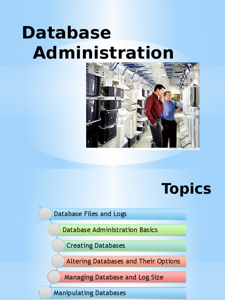 Database Administration (SQL Server) | PDF | Microsoft Sql Server | Database Transaction