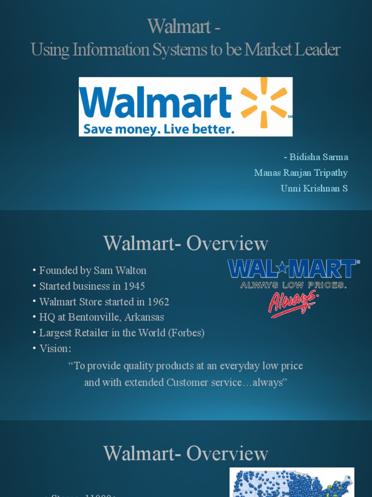 Walmart's Information Systems Overview | PDF | Walmart | Barcode