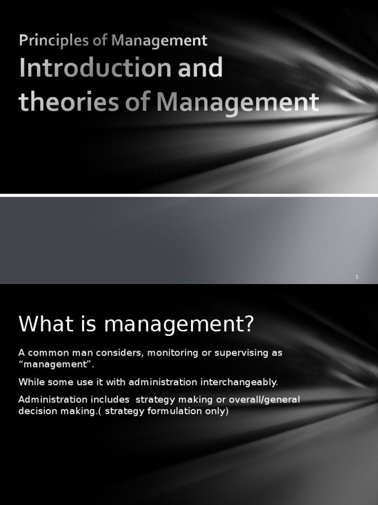 Theories of Management | PDF | Organizational Behavior | Employment