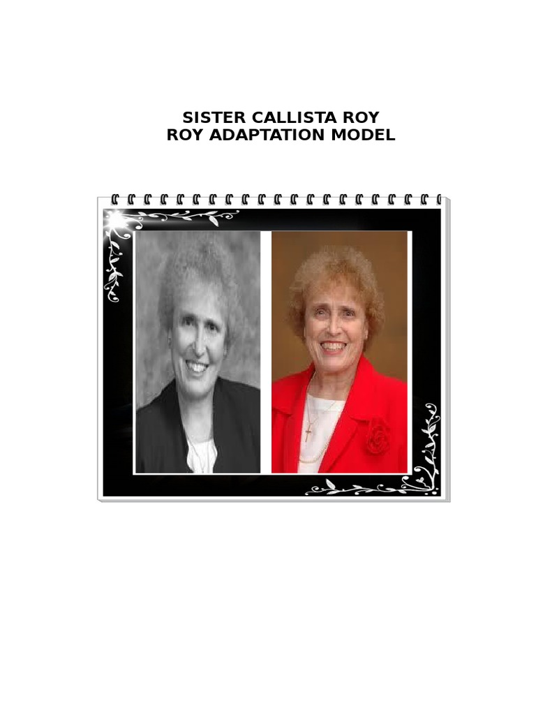 Sister Callista Roy Roy Adaptation Model | PDF