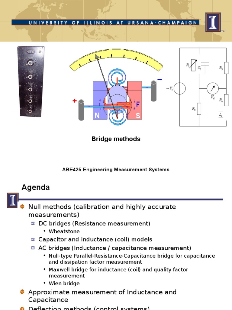 Bridge Methods | PDF | Capacitor | Inductor