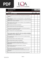 Check-List LQA | PDF