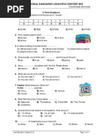 Sample Paper 7-8 IKLC | PDF