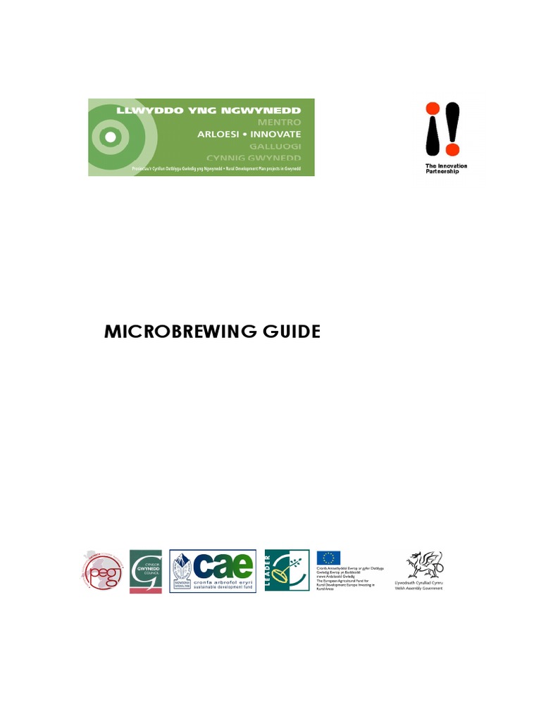 Microbrewing Guide for Gwynedd Farmers | PDF | Brewing | Microbrewery