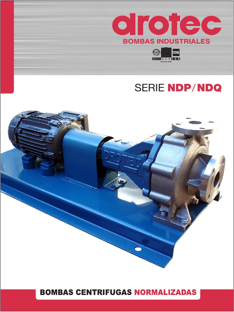 Folleto Drotec NDQ | PDF | Bomba | Science