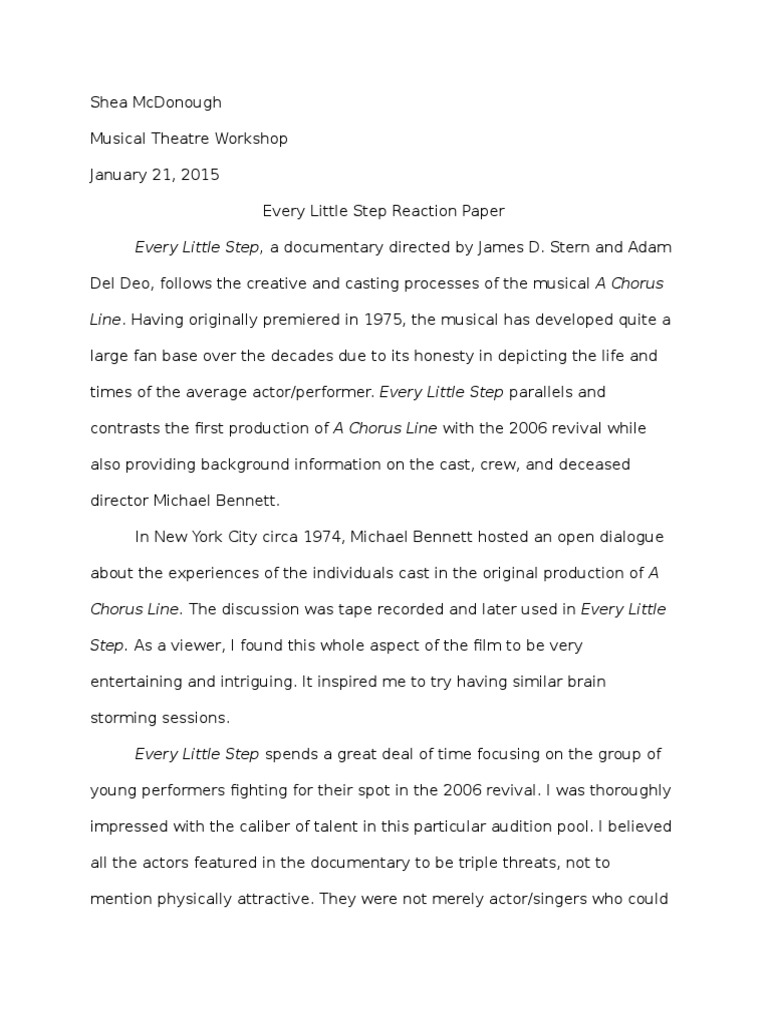 Every Little Step | PDF | Actor | Entertainment