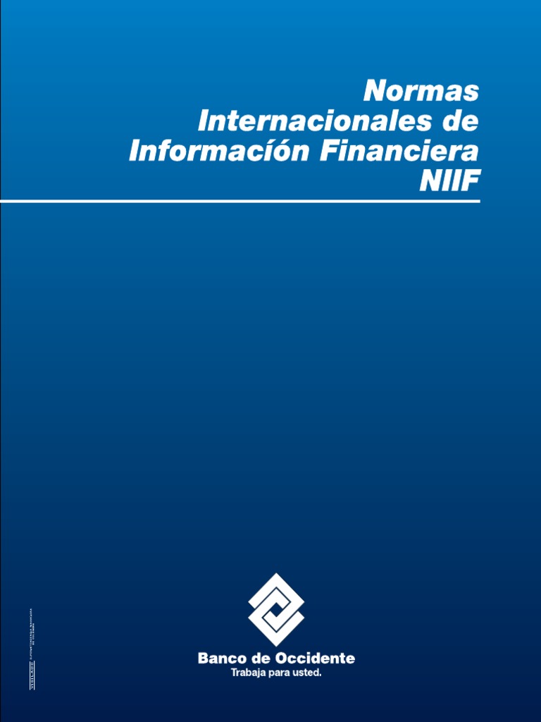 Libro Niif 2013 | PDF | normas internacionales de INFORMACION ...