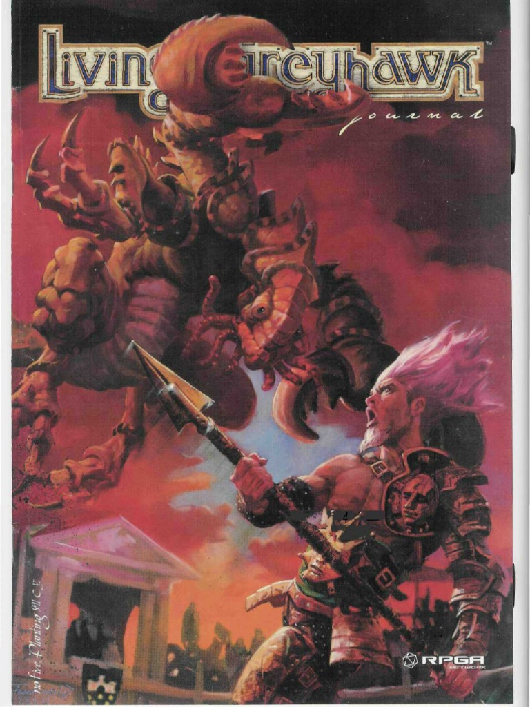 Living Greyhawk Journal 05 | Dungeons & Dragons | Leisure