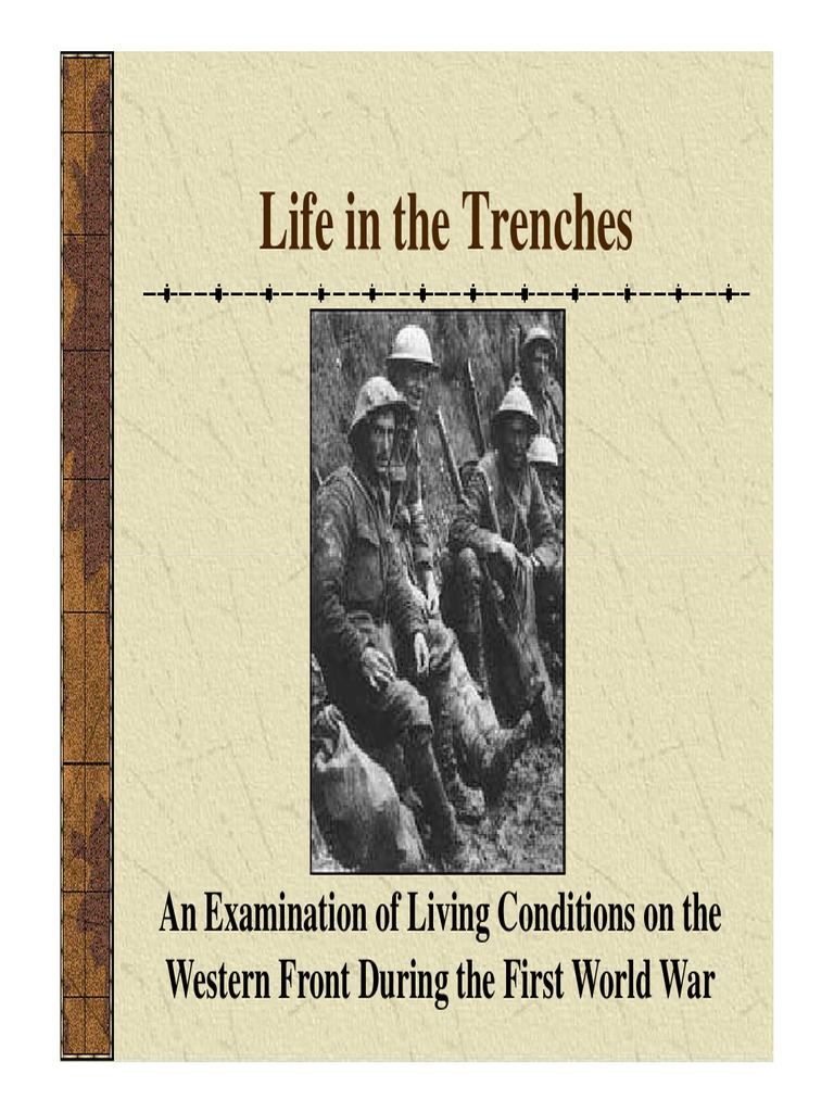 WWI Trench Life: Harsh Realities | PDF | Trench Warfare | Western Front ...