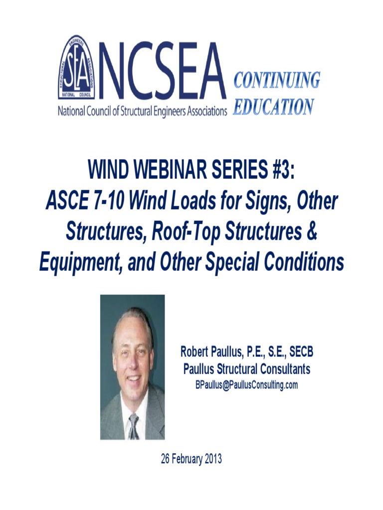 Asce Wind Load Examples PDF | PDF | Roof | Wound