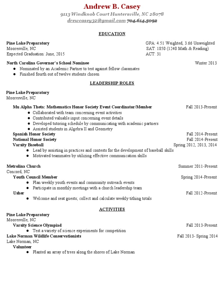 Casey Resume | PDF | Career & Growth