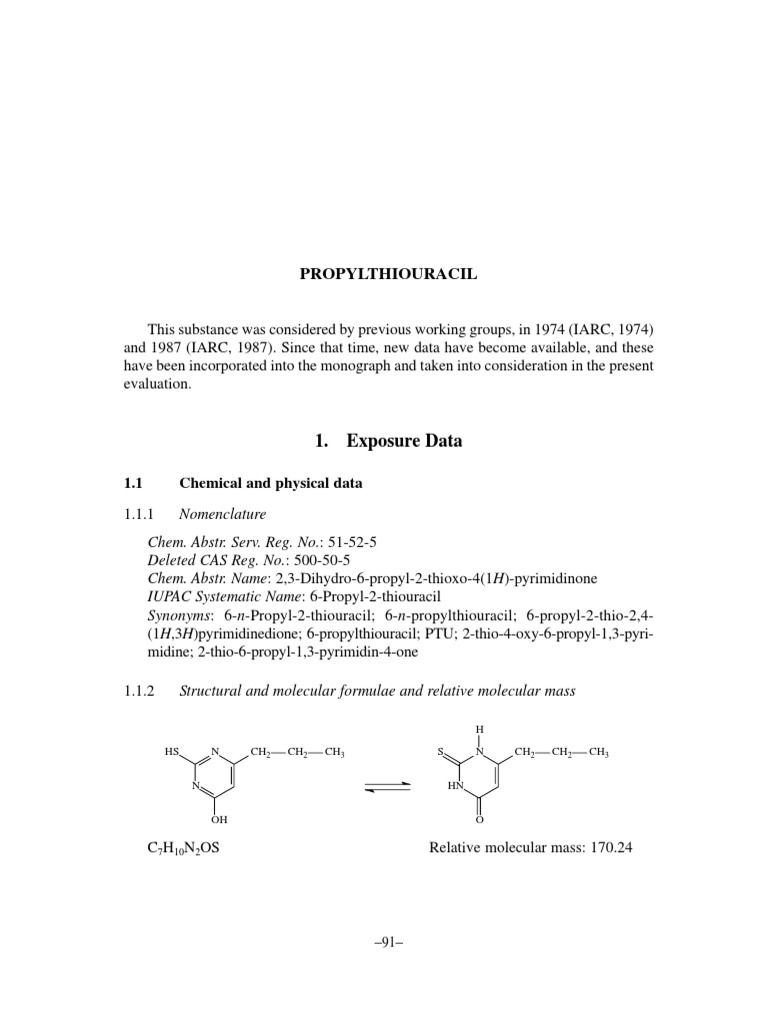 PROPYLTHIOURACIL | Hyperthyroidism | Thyroid Stimulating Hormone