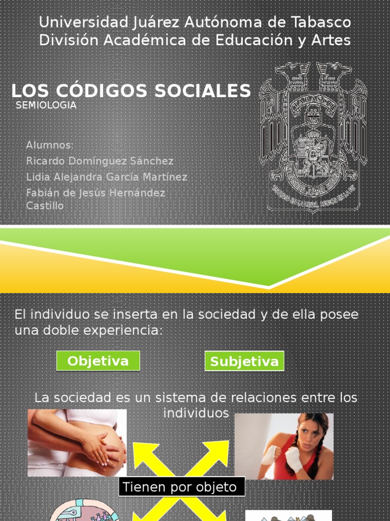 Ejemplos de Códigos Sociales | PDF | Sociedad | Science