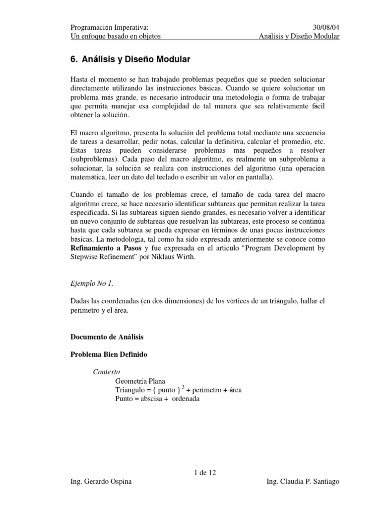 Algoritmo MODULAR | PDF | Algoritmos | Programa de computadora