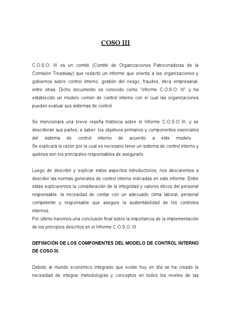 Coso Iii | PDF | Información | Sistema
