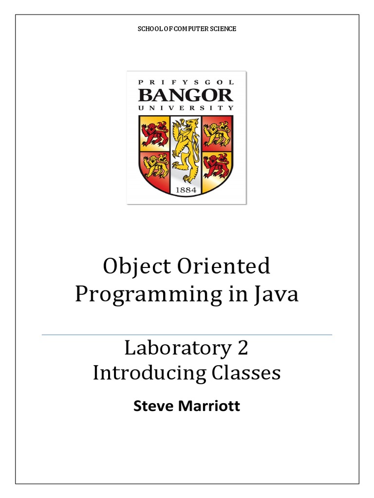 Lab 2 Introducing Classes Pdf Pdf Method Computer Programming Java Programming Language