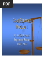 CIQS Estimate Classification | Business | Technology